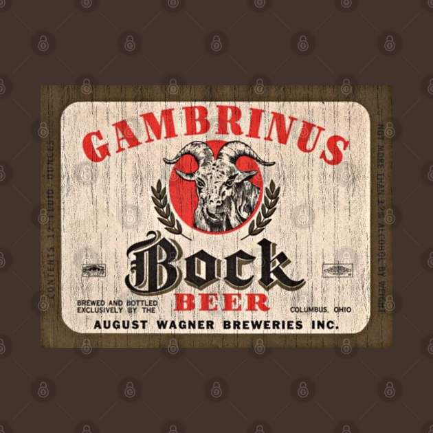 Bock Beer Label - Beer - T-Shirt | TeePublic