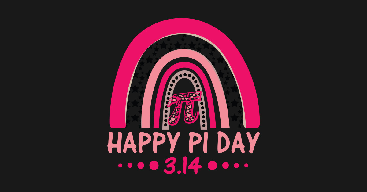 Happy Pi day Math Teacher Pink - Pi Day - T-Shirt | TeePublic