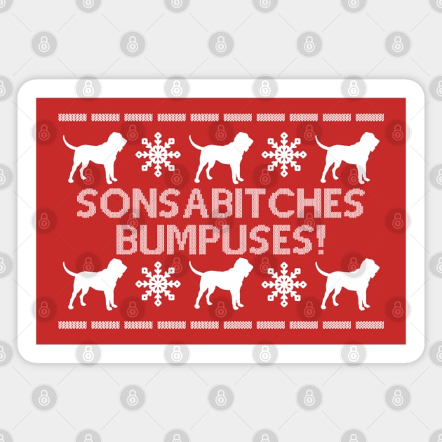 Sonsabitches Bumpuses! - A Christmas Story - Sticker | TeePublic