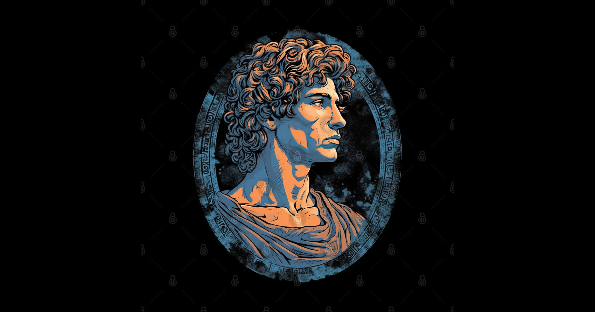 Apollo Greek God of Music and Sun - Apollo - Sticker | TeePublic