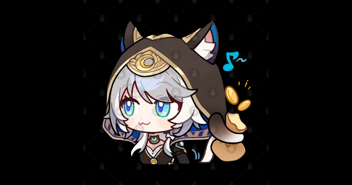 Honkai Star Rail Chibi Cipher 2 - Honkai Star Rail - Sticker | TeePublic