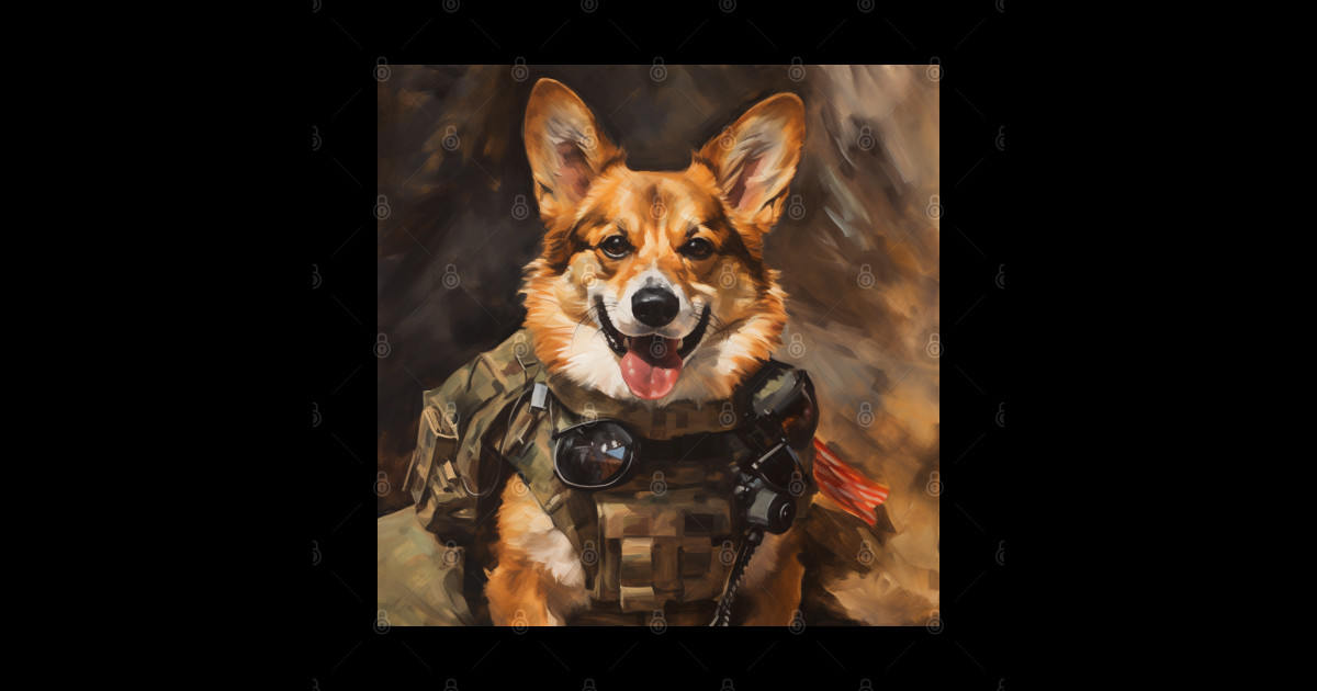 Tactical Corgi - Corgi - Sticker | TeePublic