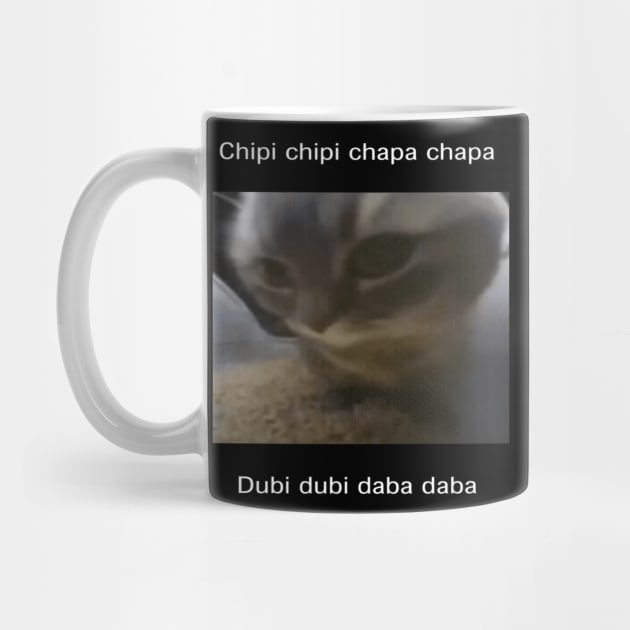 Small Cat meme cute Chipi chipi chapa chapa dubi dubi daba daba - Meme ...