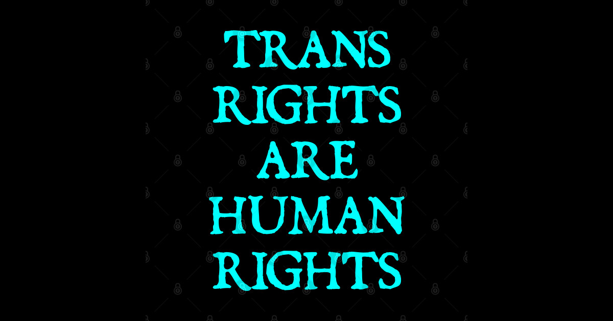 Trans-Rights-Are-Human-Rights - Trans Rights Are Human Rights - Sticker ...