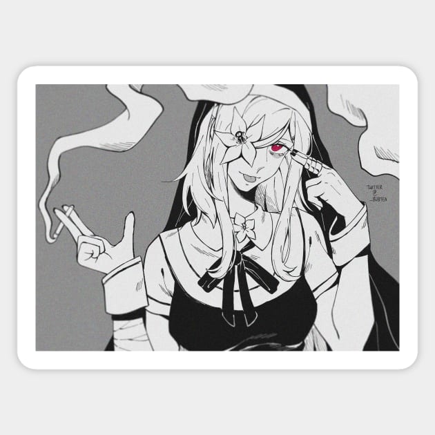 Godish Zero - Drakengard3 - Sticker | TeePublic