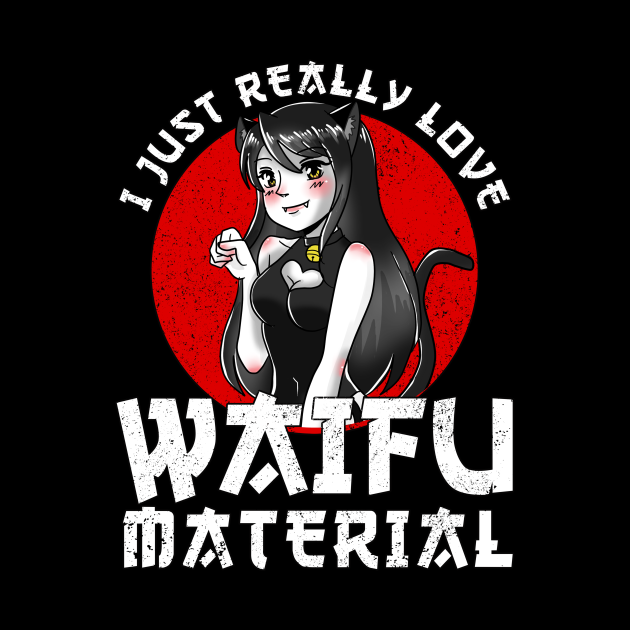 Waifu Material I Ecchi Lewd Anime T Waifu Material Pillow Teepublic
