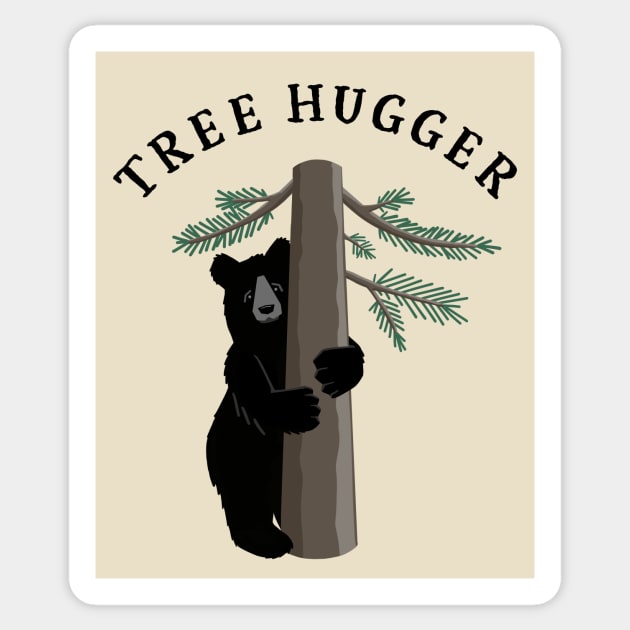 Tree Hugger Black Bear Environmental Forest Wild Life - Tree Hugger ...