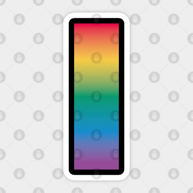 Visible Light Spectrum - Visible Light Spectrum - Sticker | TeePublic