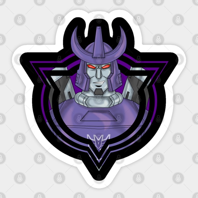 Galvatron Transformers G1 - Transformers The Movie - Sticker | TeePublic