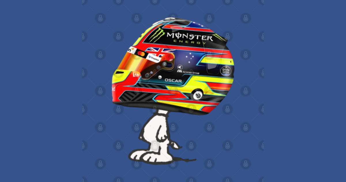 Snoopy Racing Fan - Oscar Piastri F1 Edition - Oscar Piastri - T-Shirt ...