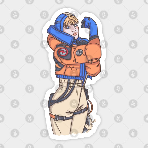 APEX LEGENDS - Wattson - Wattson Apex - Sticker | TeePublic