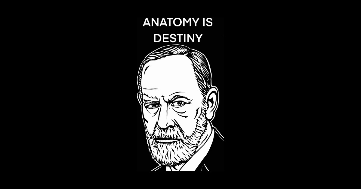 SIGMUND FREUD quote .4 - ink portrait - Freud - Sticker | TeePublic