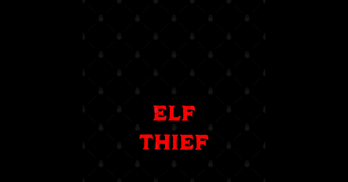 Elf Thief RPG Character - Elf - Sticker | TeePublic