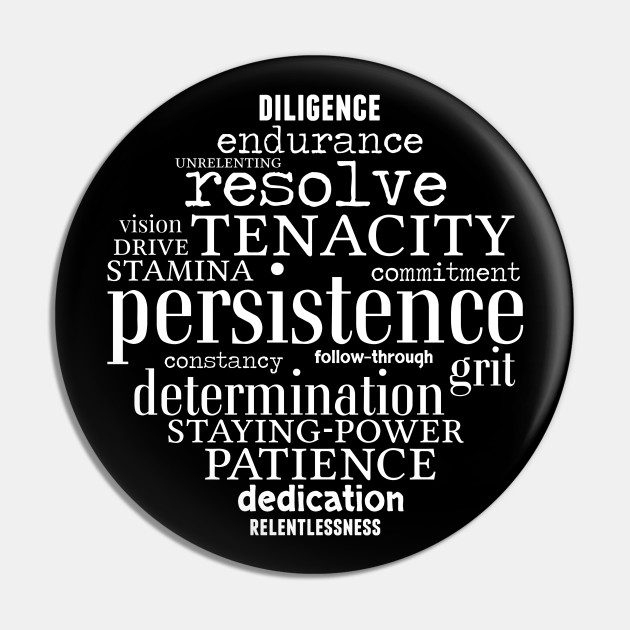 persistence word art