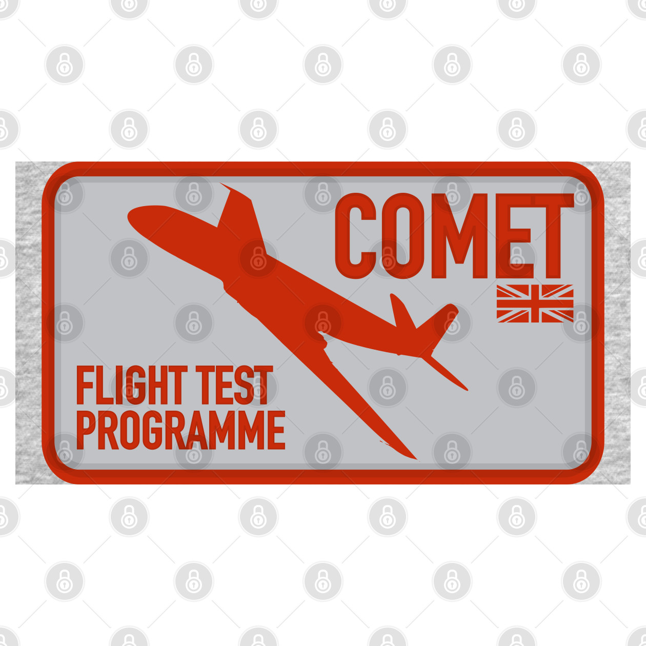de Havilland Comet Patch - British Jet Airliner - T-Shirt | TeePublic