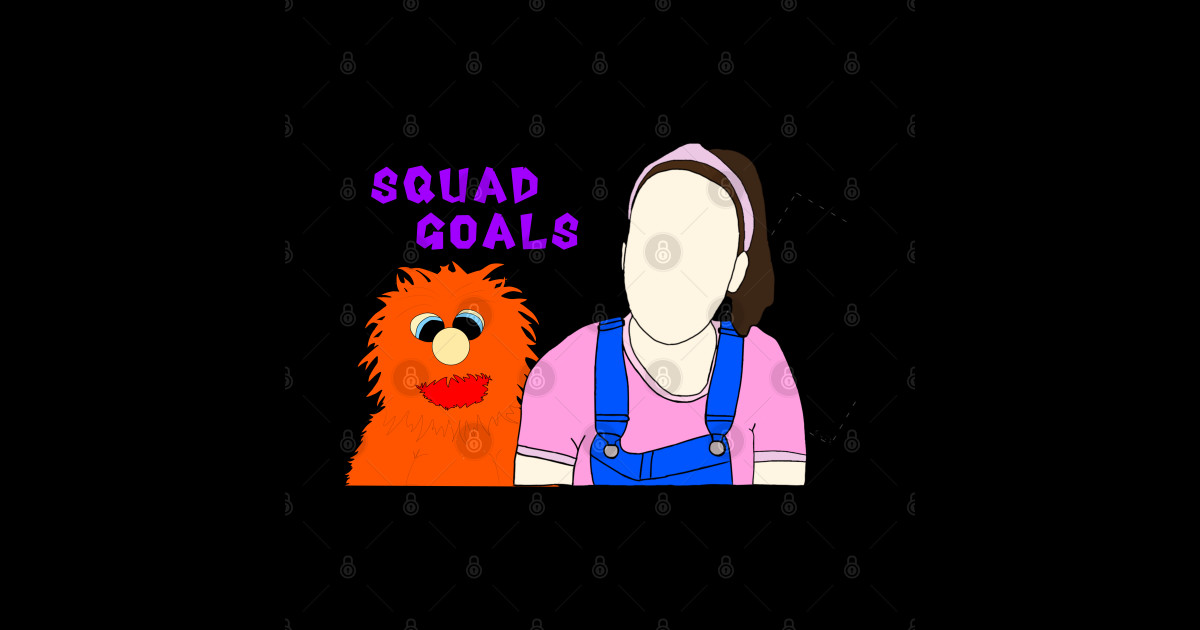 Squad goals - Ms Rachel - Sticker | TeePublic