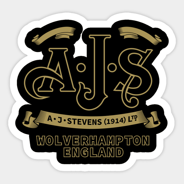 AJ Stevens Motorcycle - Motorcycle - Sticker | TeePublic
