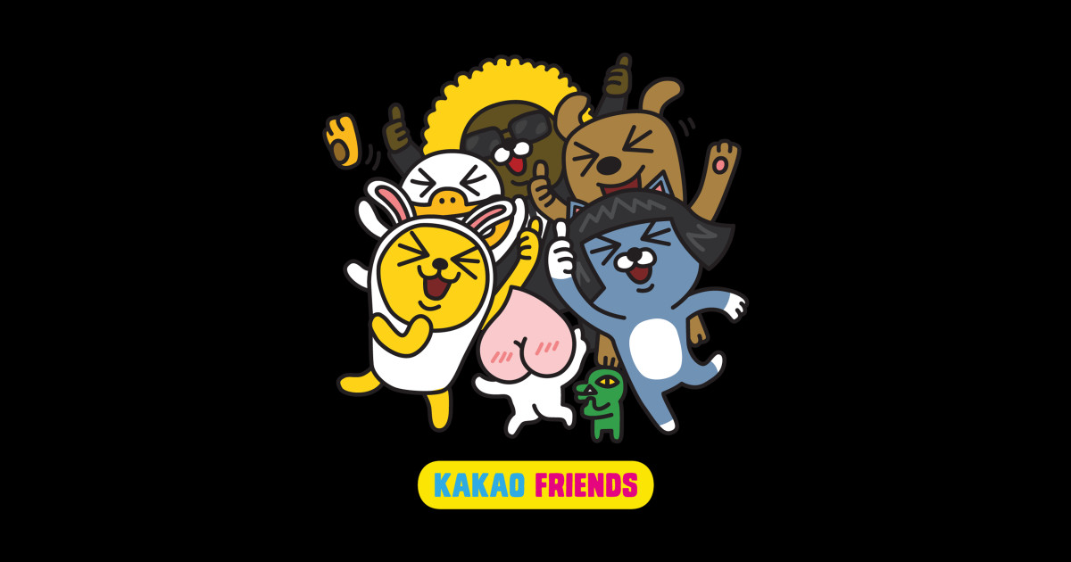 KakaoTalk Friends - Kakaotalk - Sticker | TeePublic