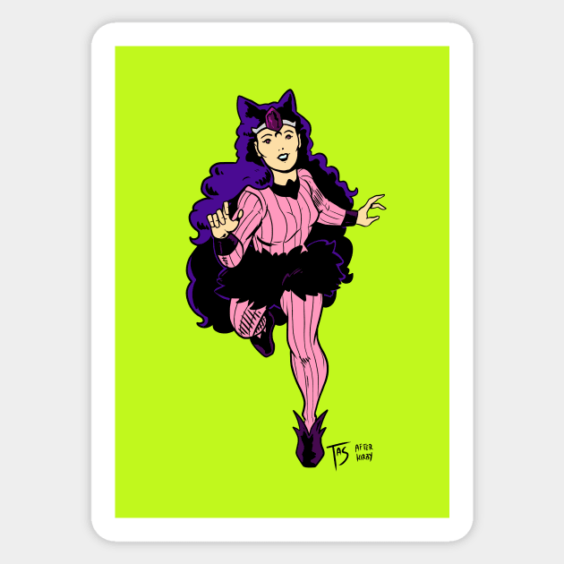 Catsy after Kirby - Sailor Moon - Sticker | TeePublic
