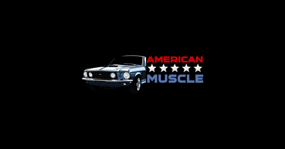 Mustang - American Muscle - Mustang - Sticker | TeePublic