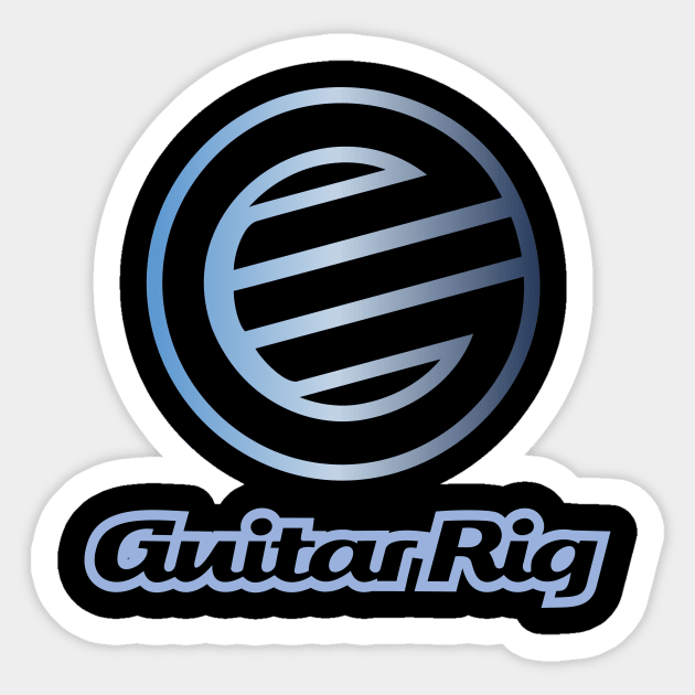 Guitar Rig - Guitar Rig - Sticker | TeePublic