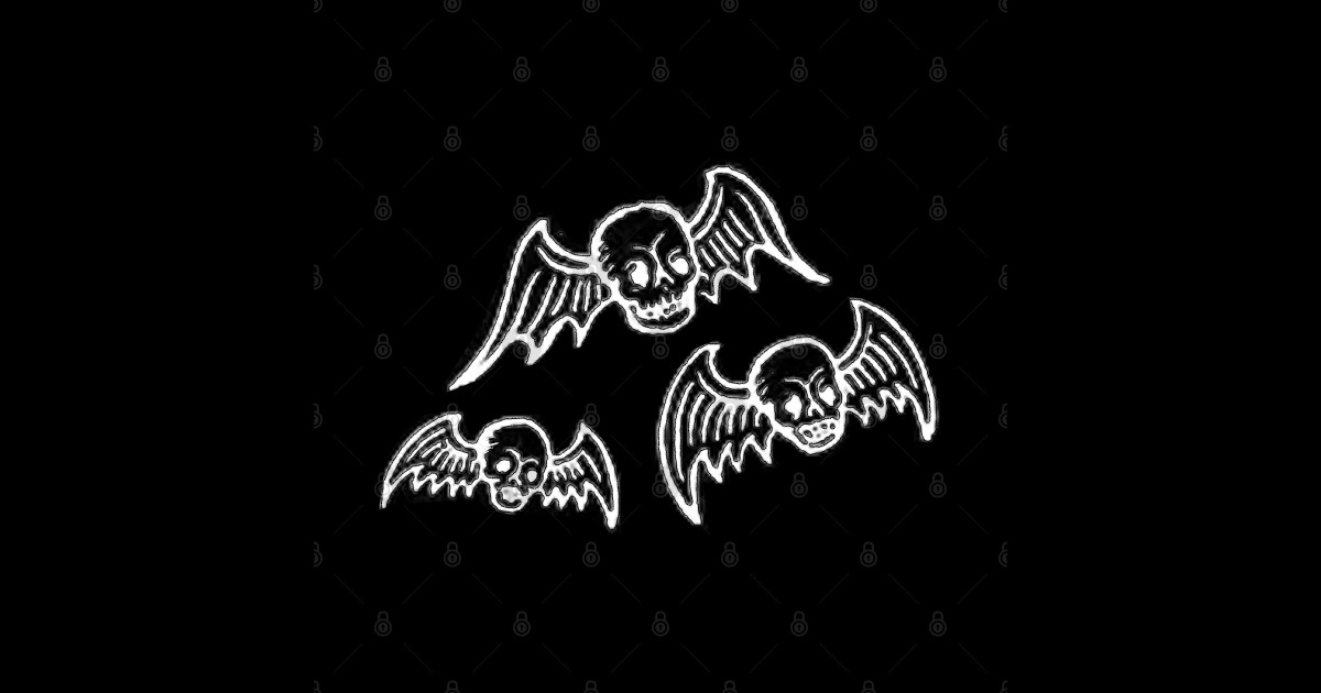 flying skulls - Halloween Gifts - Sticker | TeePublic