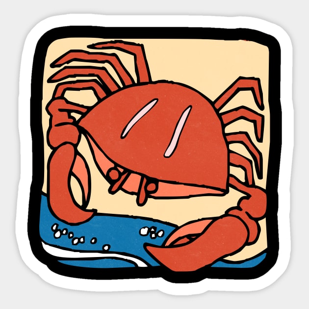 Crab - Crab - Sticker | TeePublic