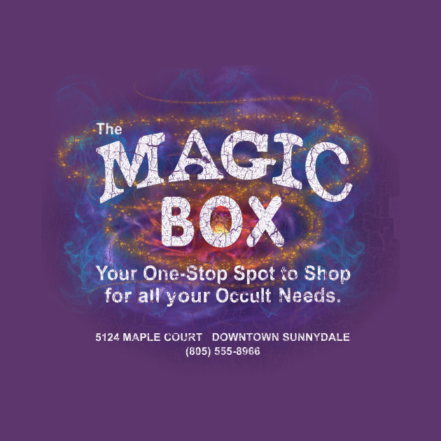 Magic Box - Buffy The Vampire Slayer - T-Shirt | TeePublic