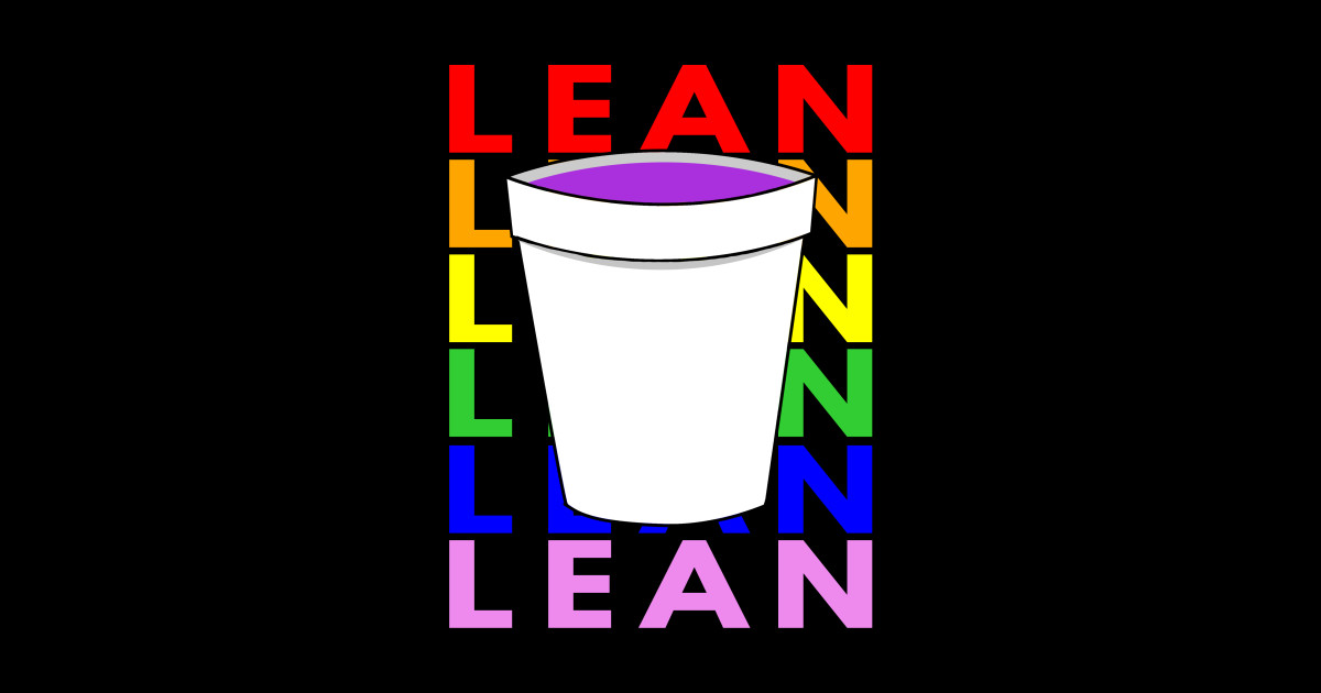 LEAN Technicolor - Lean - Sticker | TeePublic