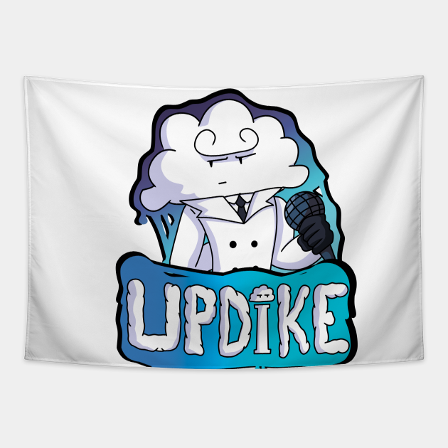 Fnf Mod character Updike Graffiti - Fnf Updike - Tapestry | TeePublic