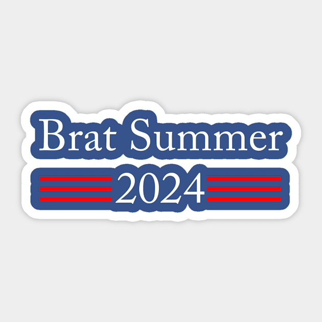 Brat Summer 2024 - Brat Summer 2024 - Sticker | TeePublic