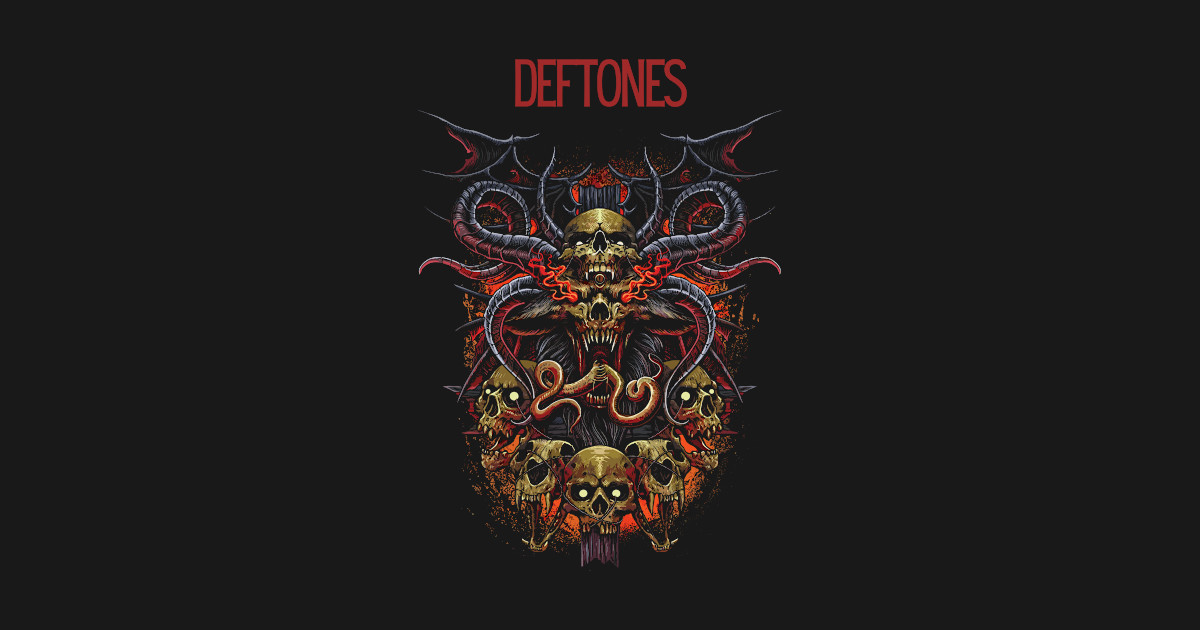 Demonic Realm Deftones - Deftones - T-Shirt | TeePublic