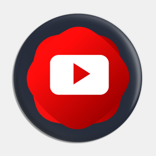 Youtube Youtube Logo Youtube Play Play Pins and Buttons for Sale ...