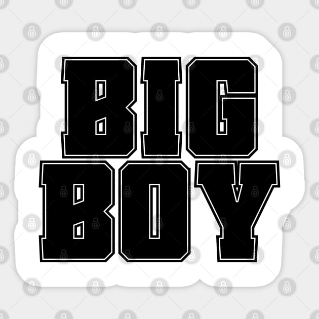 Big Boy v2 - Big Boy - Sticker | TeePublic