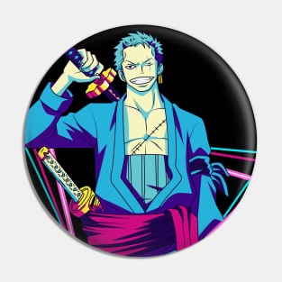 Roronoa Zoro One Piece Luffy Anime Art Pins and Buttons for Sale ...