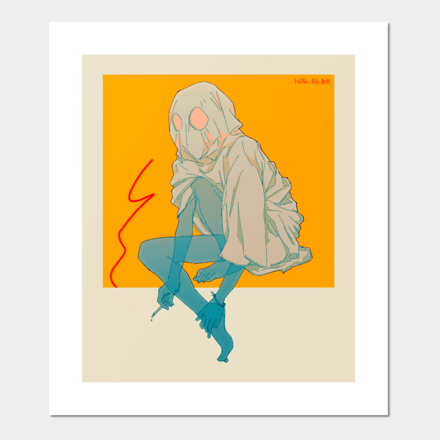 Smoking ghost - Ghost - Posters and Art Prints | TeePublic