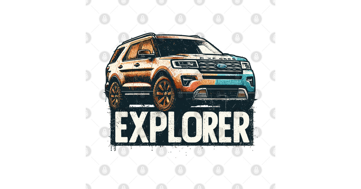 Ford Explorer - Ford - T-Shirt | TeePublic