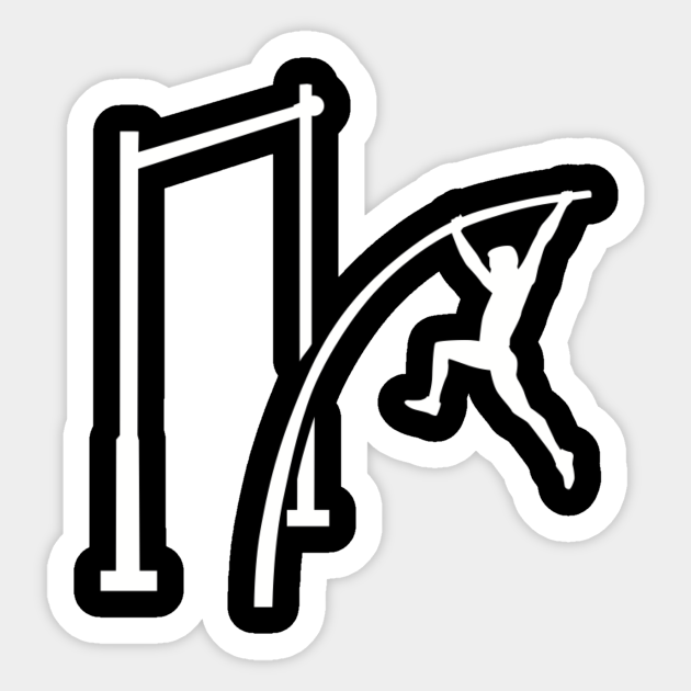 Pole vault - Pole Vault - Sticker | TeePublic