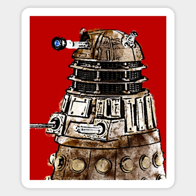 Dalek - Doctor Who - Sticker | TeePublic