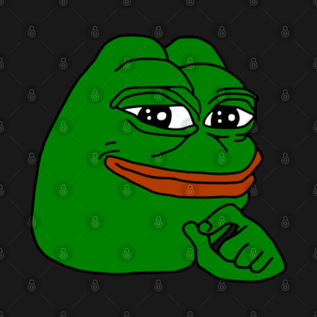 Pepe the Frog Thinking - Pepe The Frog - Hoodie | TeePublic