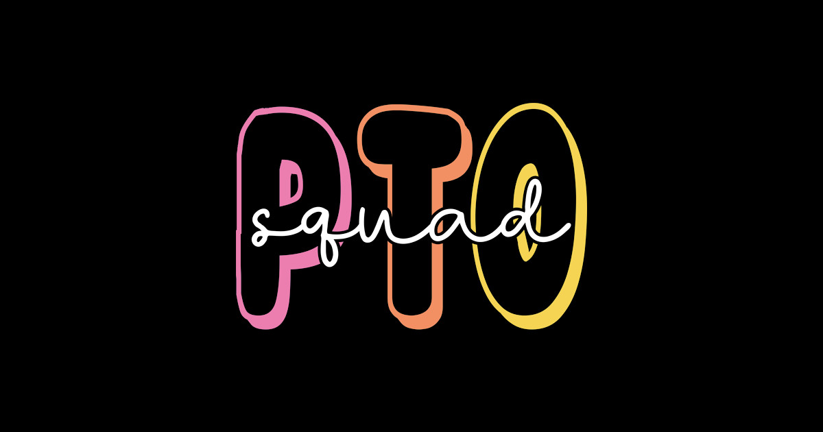 PTO Squad Back To School Women Teacher School Staff - Back To School ...