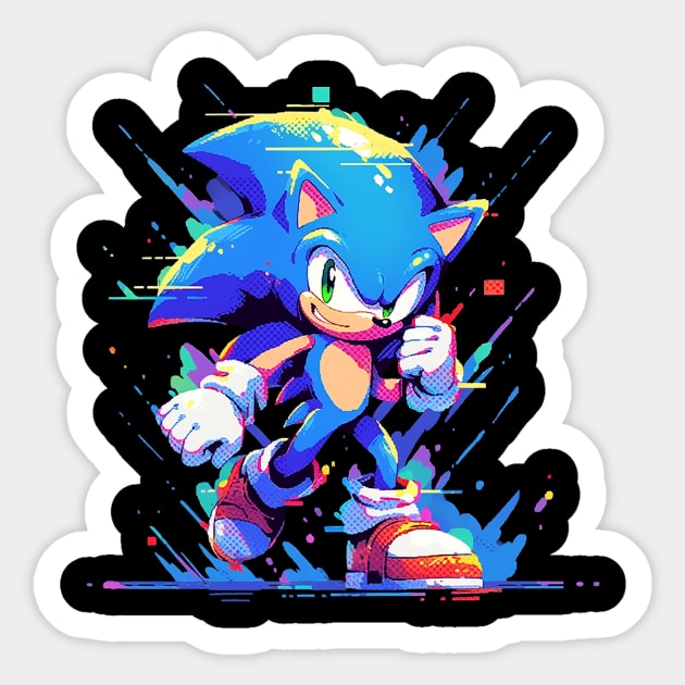 sonic - Sonic - Sticker | TeePublic