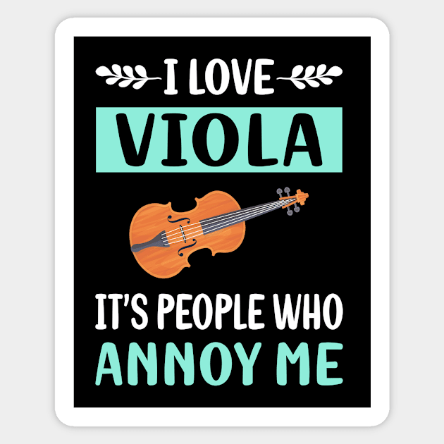 Annoy Me Viola Violist - Viola - Sticker | TeePublic