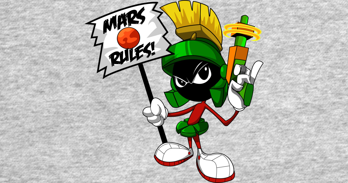 Mars is cool - Cartoons - T-Shirt | TeePublic