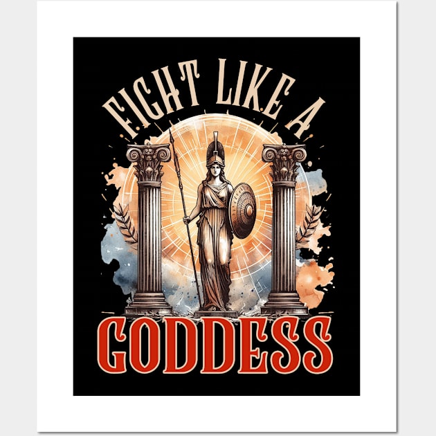Athena Goddess Of War Fight Like A Goddess Greek Mythology - Athena ...