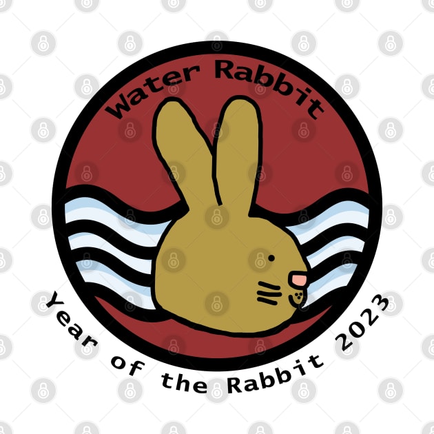 Water Bunny Rabbit Year of the Rabbit 2023 - Year Of The Rabbit - T ...