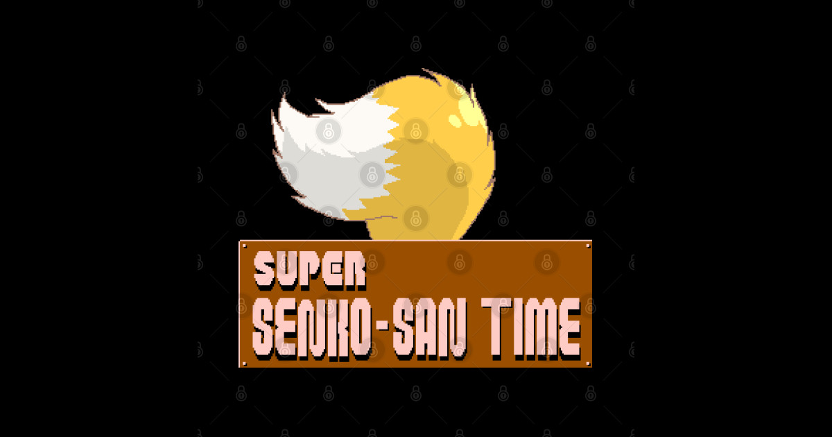 Super Senko-san Time - Anime - Sticker | TeePublic