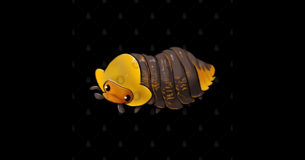 Rubber Ducky Isopod - Rubber Ducky Isopod - Sticker | TeePublic