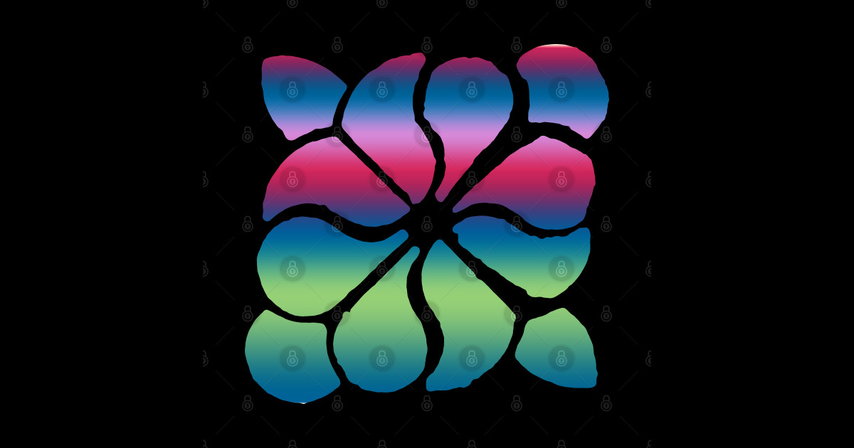 geometry of colors - Geometry - Sticker | TeePublic