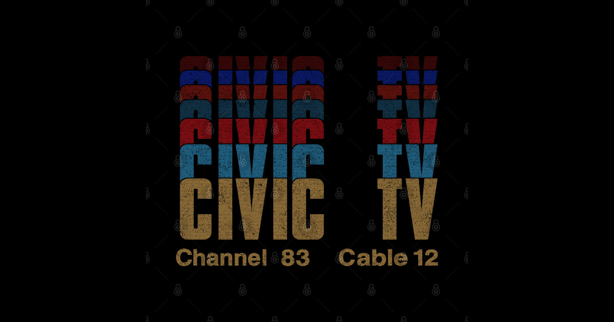Civic TV - Videodrome - Sticker | TeePublic